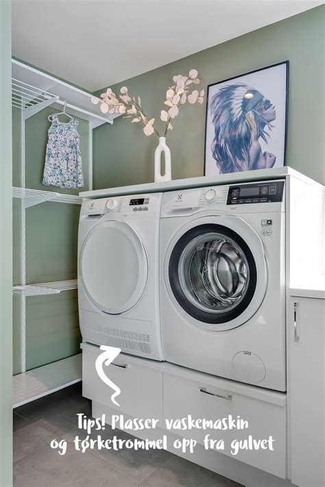 Linn Bad Vaskeromsinnredning I Hvitt Med Praktiske Skuffer For