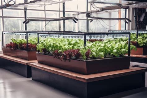 side by side comparison of aquaponic and hydroponic systems stock illustration illustration of