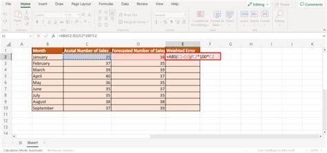 How To Calculate Weighted MAPE In Excel Sheetaki