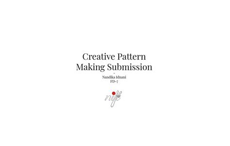 Creative Pattern Making Behance