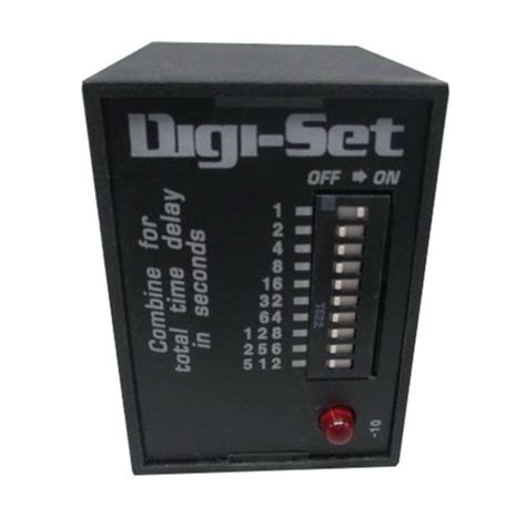 ABB TDM120AL Digi Set Time Delay Relay With LED Indicator 120 Volt AC