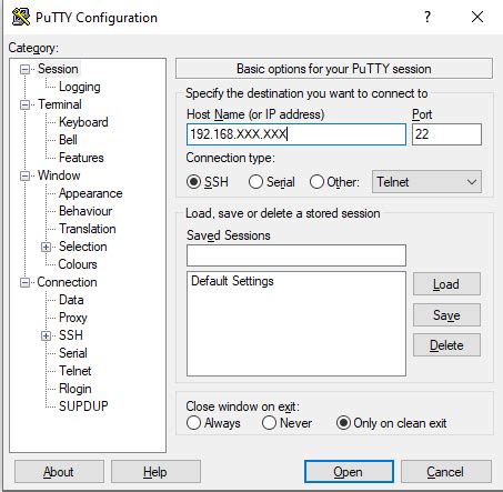 Verbinden Mit Ssh Oder Putty Kirsche