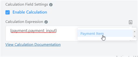 Easy Wordpress Payment Form Calculation Fluent Forms