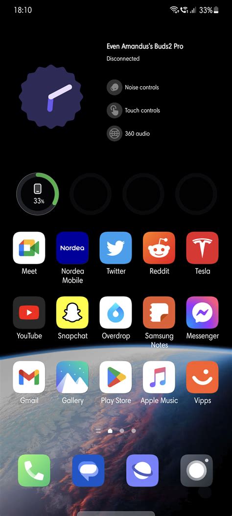 Setup Thoughts R Oneui