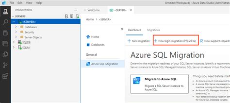 Tutorial Migrate Sql Server Logins Preview To Azure Sql In Azure