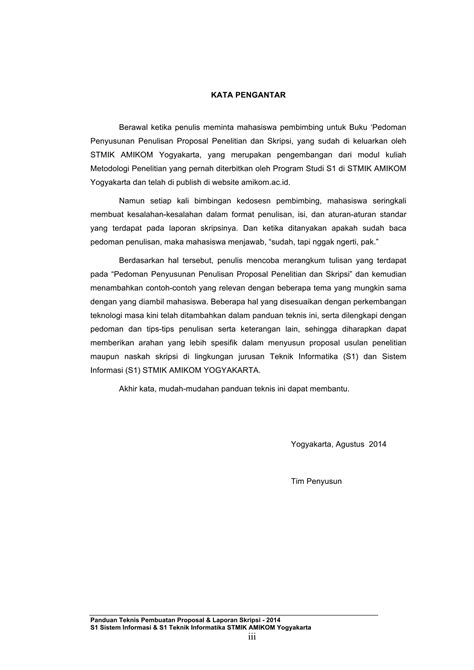 Panduan Teknis Pembuatan Proposal And Laporan Skripsi Pdf