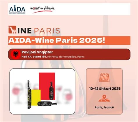 Shqipëria Për Herë Të Parë Në Wine Paris 2025 Promovimi I Verërave