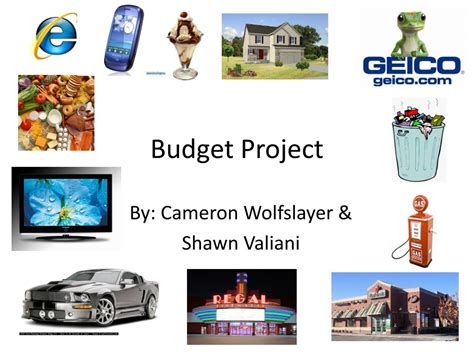 PPT Budget Project PowerPoint Presentation Free Download ID