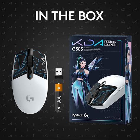 Logitech Mouse G305 Kda Lightspeed Wireless Optik Oyuncu Mouse Ensonu