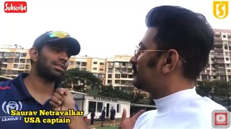 This Is Saurav Netravalkar An Engineer By Profession Who Didnt Even Take His Cricket Shoes To