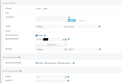Ipsec Vpn Connection To Cisco Asa With Loopback Interfaces On Internal