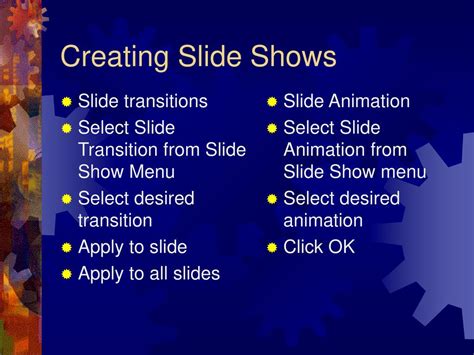 developing power point presentations ppt download