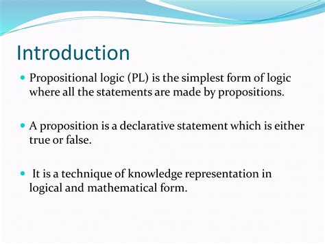 Propositional Logic PPT
