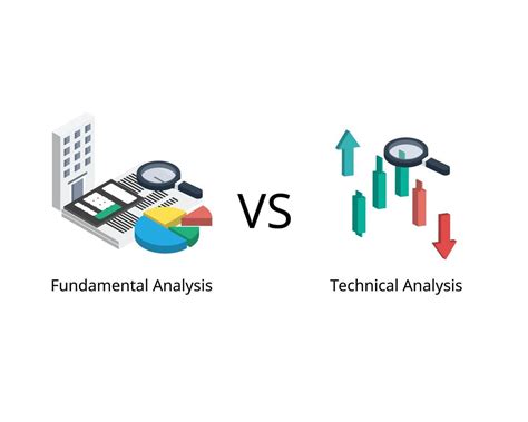 Technical Analysis Compare To Fundamental Analysis 10169892 Vector Art At Vecteezy