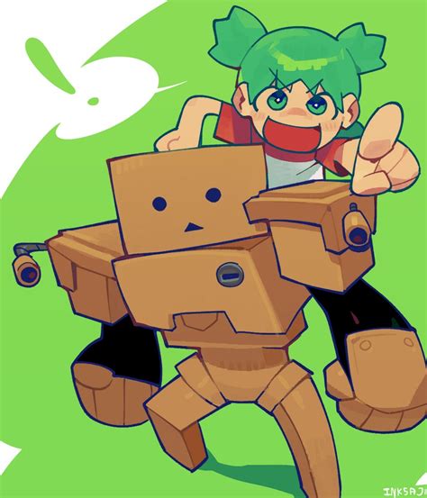 Koiwai Yotsuba And Danboo Yotsubato Drawn By Inktaru Danbooru