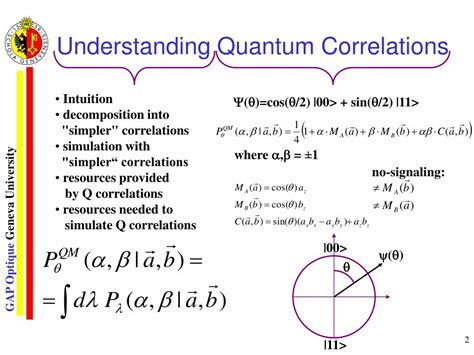 Ppt Understanding Quantum Correlations Powerpoint Presentation Free Download Id1794779