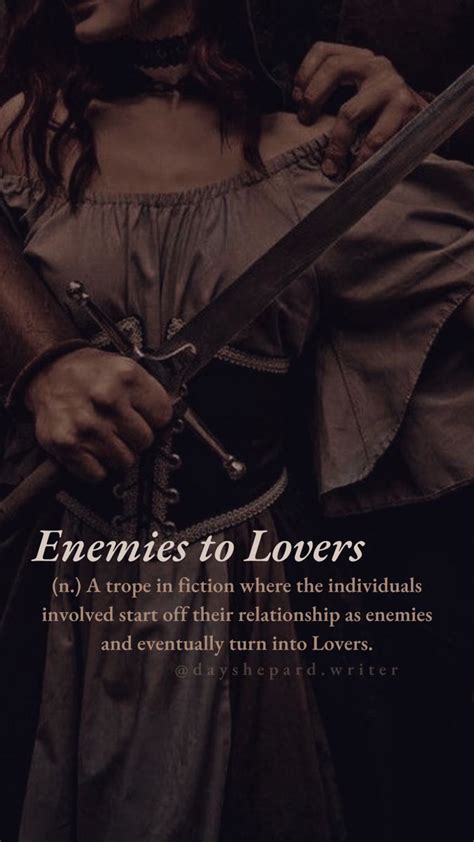 Enemies To Lovers ⚔️ ️ Book Trope Books Writing A Book Writer