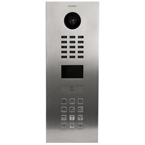 Doorbird Ip Intercom Video Door Station D2101kv With Keypad Flush Ba Doorbird Intercom Smart