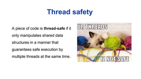 Net Thread Synchronization Constructs Ppt