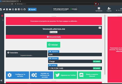 Adblock Bug General Aternos Community