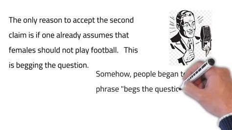 Begging The Question Your Logical Fallacy Ts Begging The Question