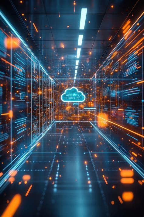 Cloud File Integration A Captivating Hologram Of File Integration Through A Cloud Network