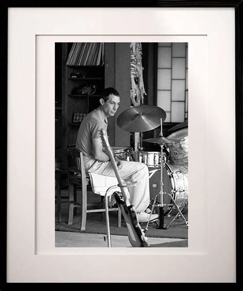 The Rolling Stones Charlie Watts ‘rehearsing At The Compass Point