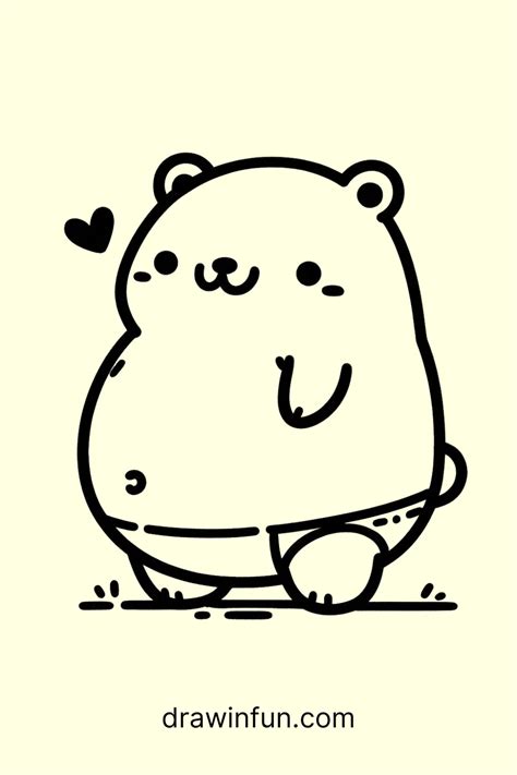 🧸 40 Cute Bear Drawing Ideas Draw In Fun