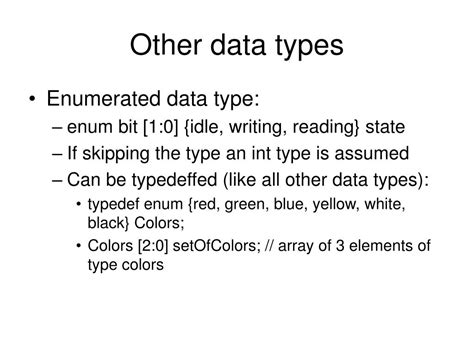 Ppt Systemverilog Basics Powerpoint Presentation Free Download Id