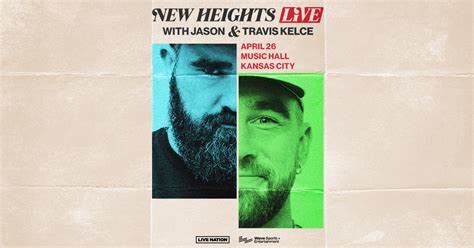 Travis And Jason Kelce Open Nfl Draft Weekend With A Live Show Of Their New Heights Podcast