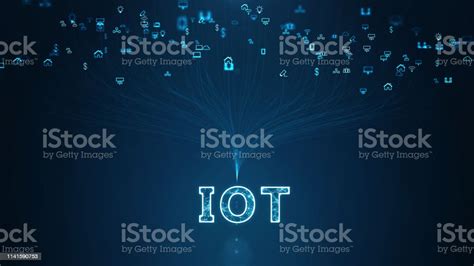 Internet Of Things Conceptbig Data Cloud Computing Network Of Physical Devices With Secure