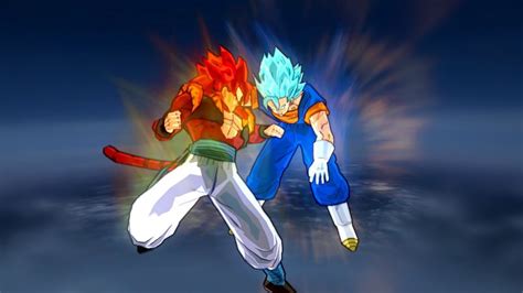 Gogeta Ssj4 Vs Gogeta And Vegito Ssj Blue Dbz Budokai Tenkaichi 4 Beta 13 2 [60fps] Youtube