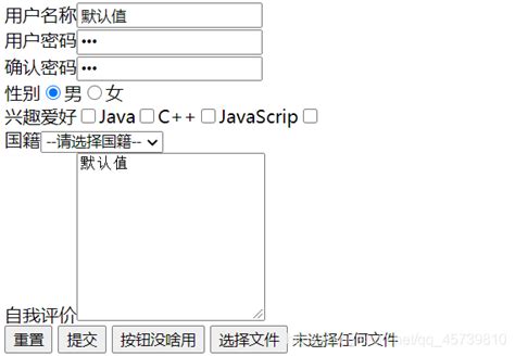 javaweb 标签介绍 java前端中hr csdn博客