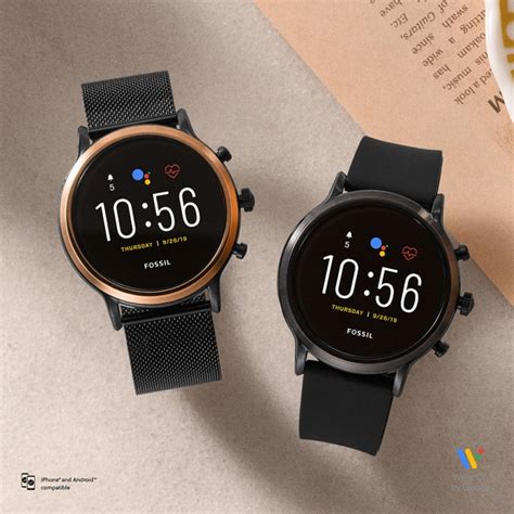 フォッシルが新世代スマートウォッチを発売。ジェネレーション5（第5世代）は省電力モードやスピーカーを採用、androidフォンの着信にウォッチ