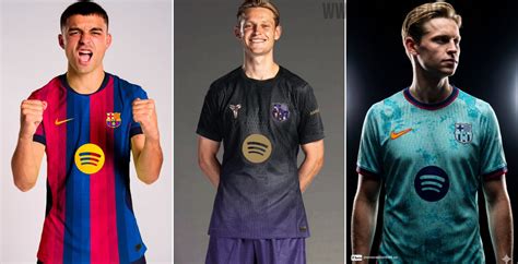 Fc Barcelona 26 27 Home Away And Third Kits Leaked First Photoshoot