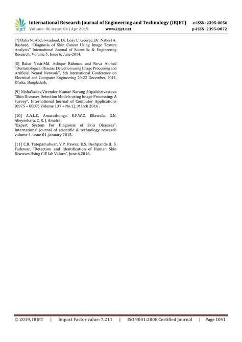 Irjet Detection And Classification Of Melanoma Skin Cancer Pdf
