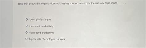 Solved Research Shows That Organizations Utilizing Chegg