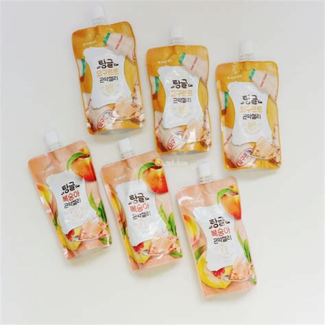 저칼로리 맛있는 간식 로엘 곤약젤리 복숭아맛 요구르트맛 내돈내산 네이버 블로그