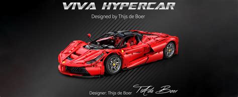 Misini C61505w Lafer Supercar Building Set 18 Scale