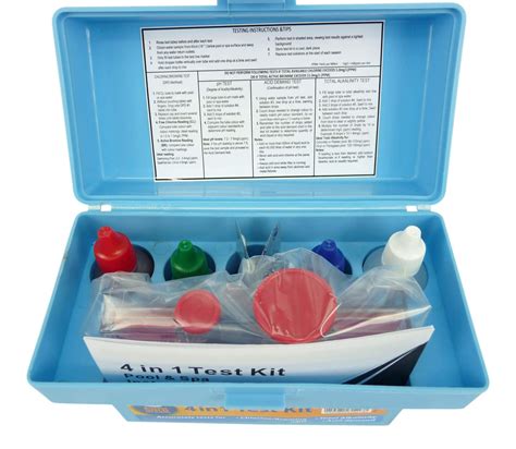 4in1 TEST KIT Swimming Pool Spa Water Professional Test Kit Chlorine Bromine 9320600030797 EBay