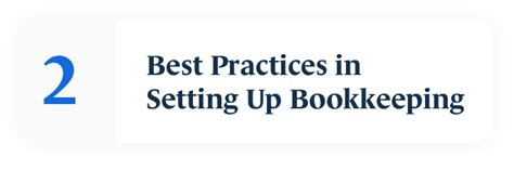 Best Practices In Setting Up Bookkeeping Guidant