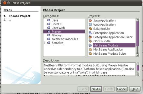 NetBeans Platform File Type Tutorial Using Maven