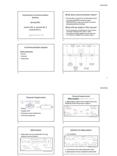 Ics 2021 Lecture 1 Slides Download Free Pdf Sampling Signal