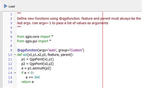 Qgis Custom Functions Not Showing In Field Calculator Geographic