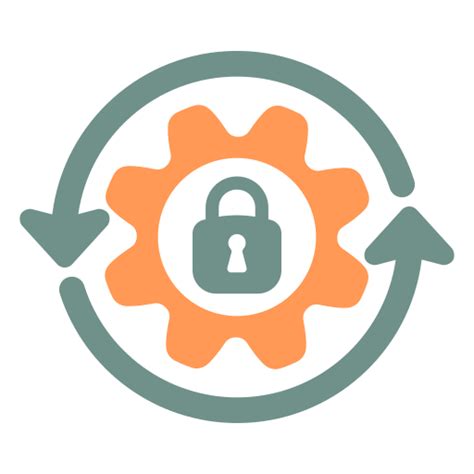 Settings Lock Security Gear Password Setting Safety Icon