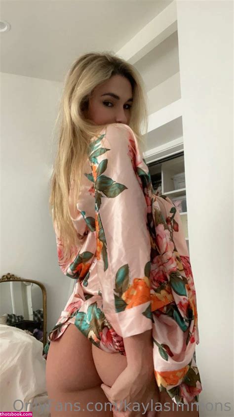 Kayla Simmons Nude Onlyfans Photos Ibradome