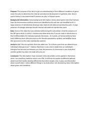 A P 2 Sex Verification Testing Of Athletes Lab Write Up Docx Purpose The Purpose Of The Lab