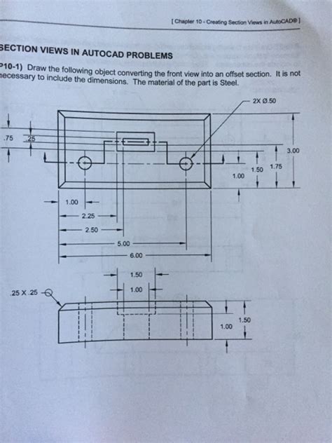 Solved Chapter 10 Creating Section Views In Autocad®