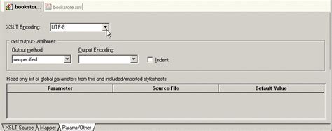 Specifying Stylesheet Parameters And Options