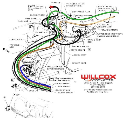78 L82 W Ac Hvac Vacuum Line Diagram Corvetteforum Chevrolet
